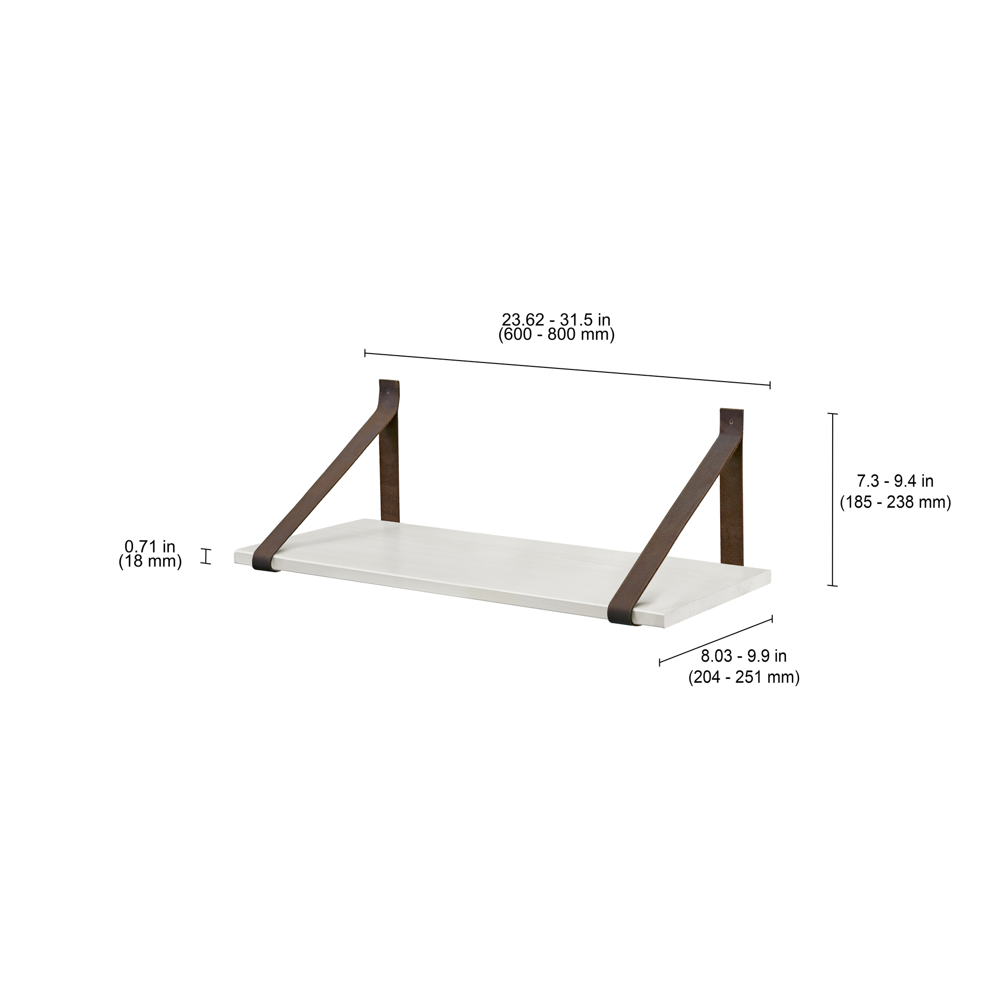 LITE VINTAGE Shelf and LOOP Bracket | Shelf & Co.