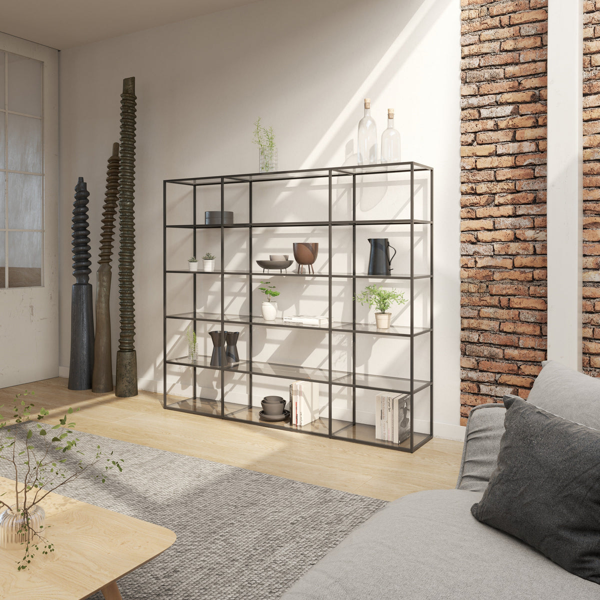 LIUM Decorative Shelving Unit Combo 3x5/1 – Shelf & Co.