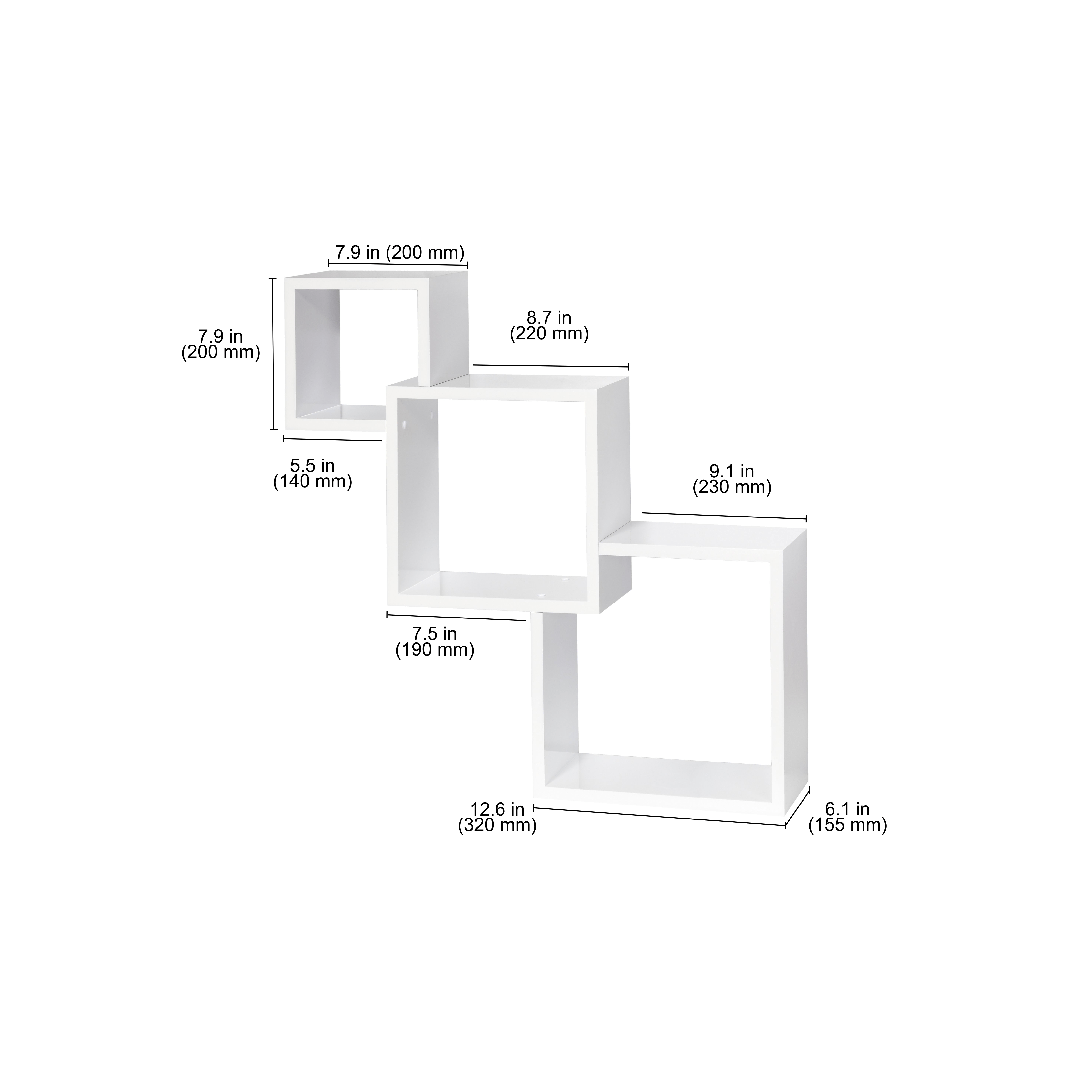 SHELF+ Cubus Cascade Set | Shelf & Co.