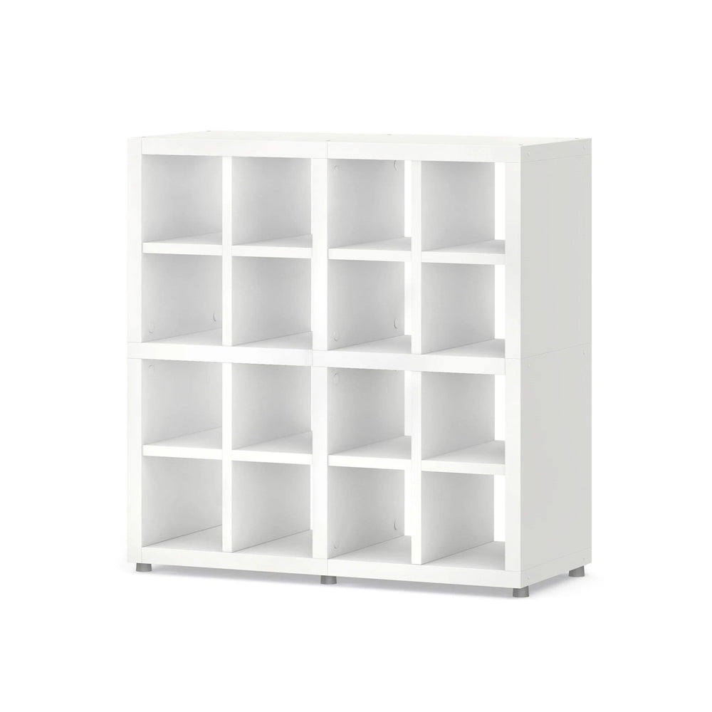 BOON Cube Storage Shelf Square 2x2 Accessorized White Cross – Shelf & Co.