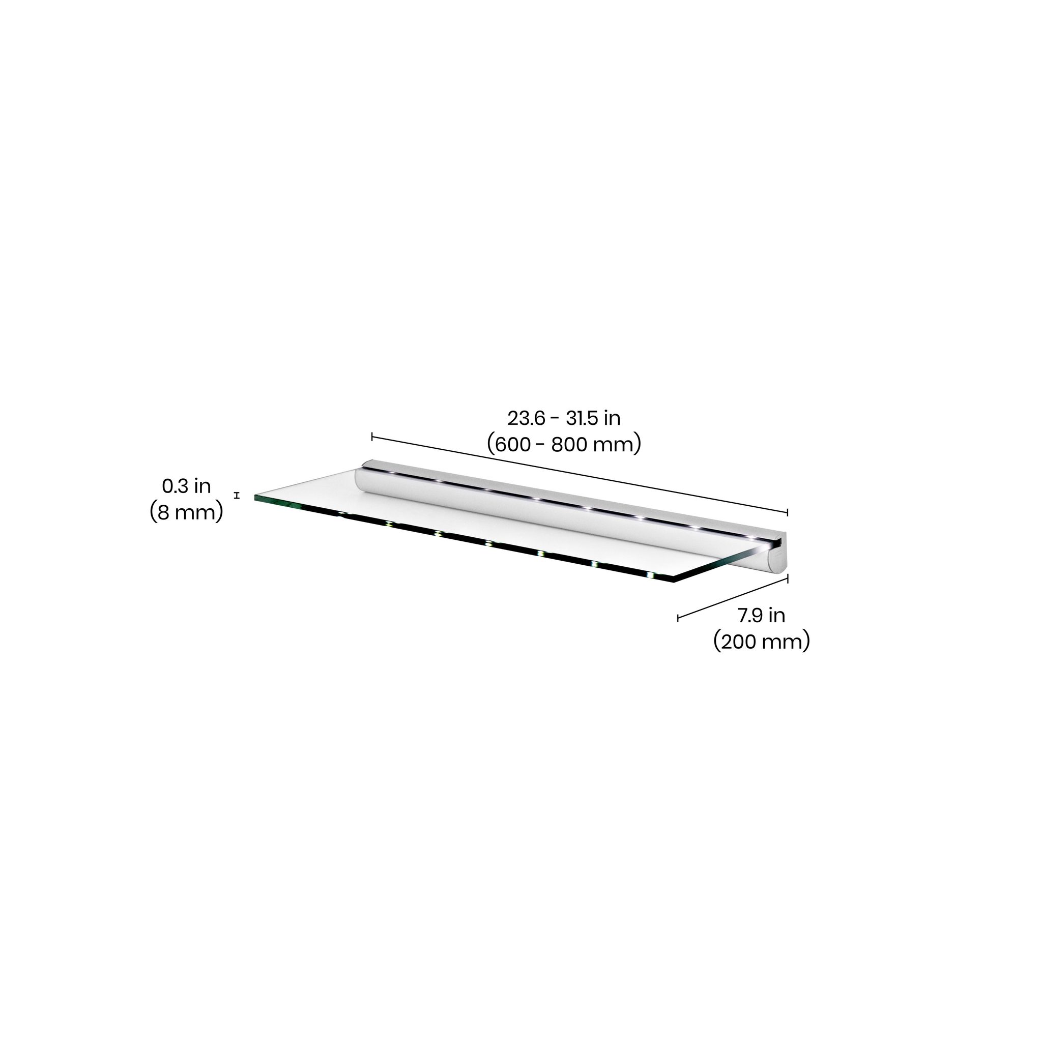 SHELF+ LED Light Shelf Kit | Shelf & Co.