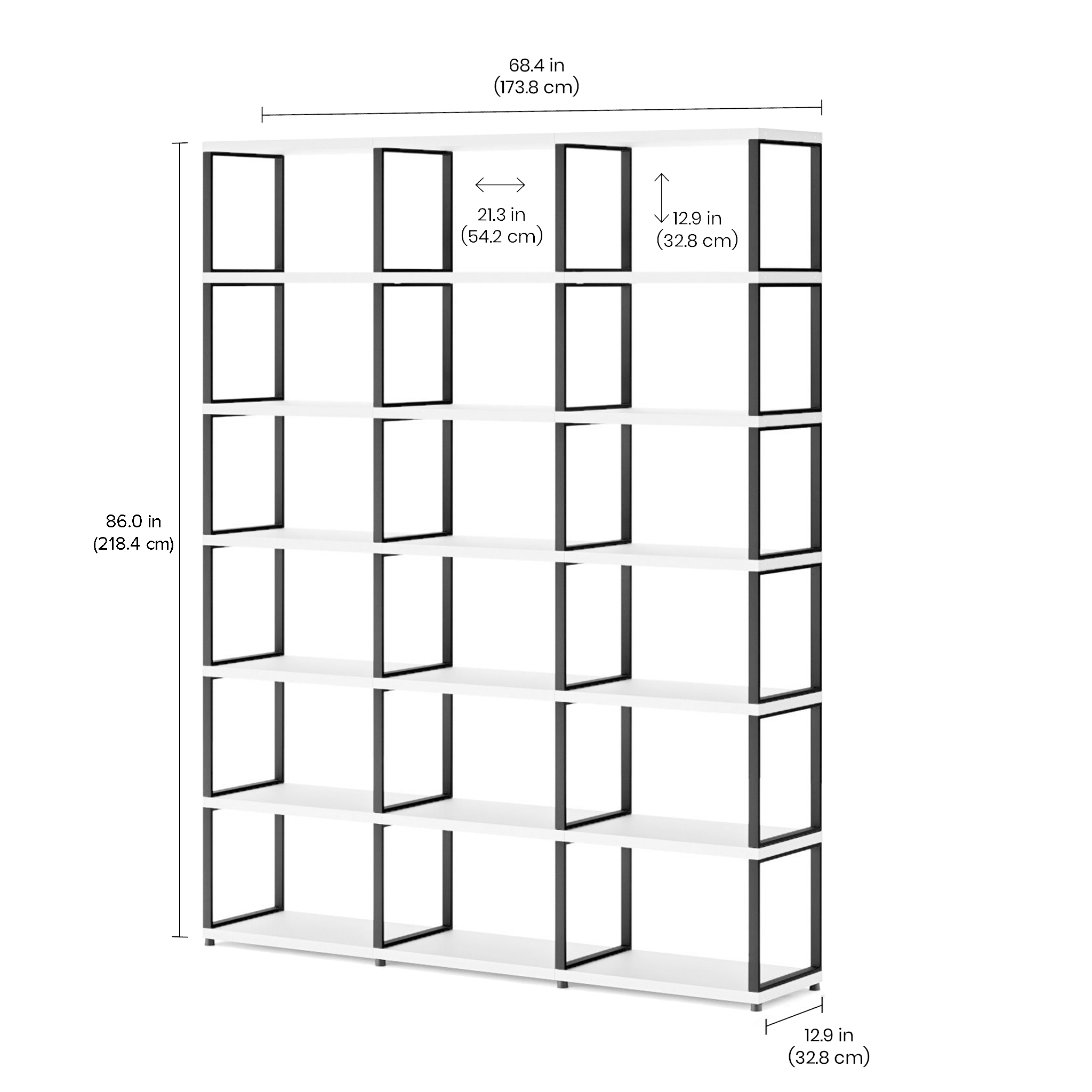 MAXX Modern Shelving Unit 3x6 – Shelf & Co.