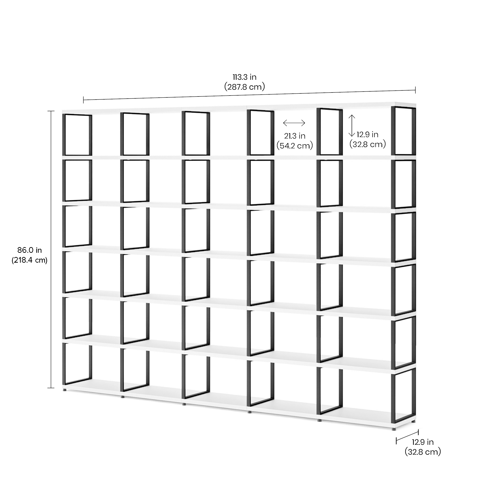 MAXX Modern Shelving Unit 5x6 – Shelf & Co.