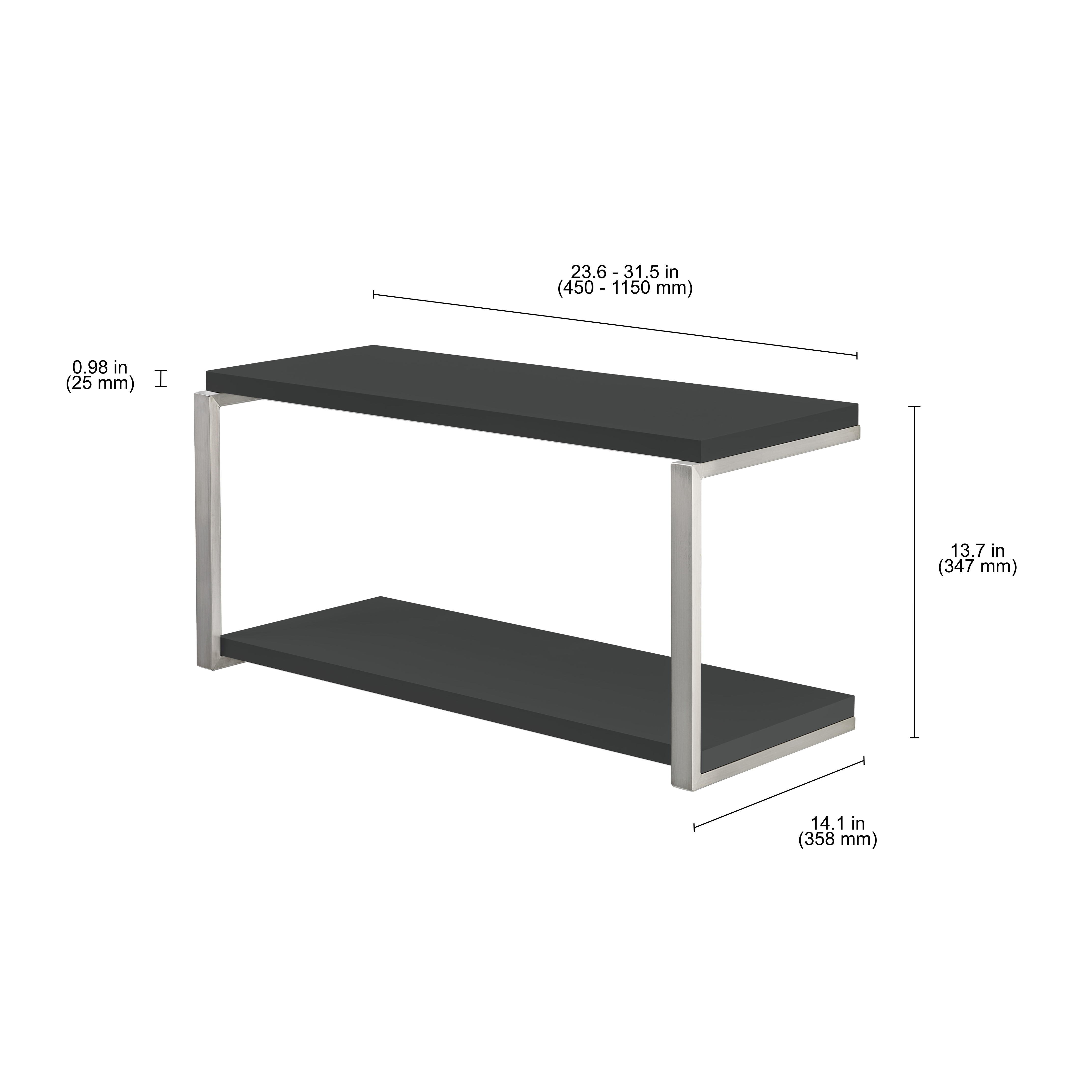 SUMO Shelf and ARC Bracket | Shelf & Co.