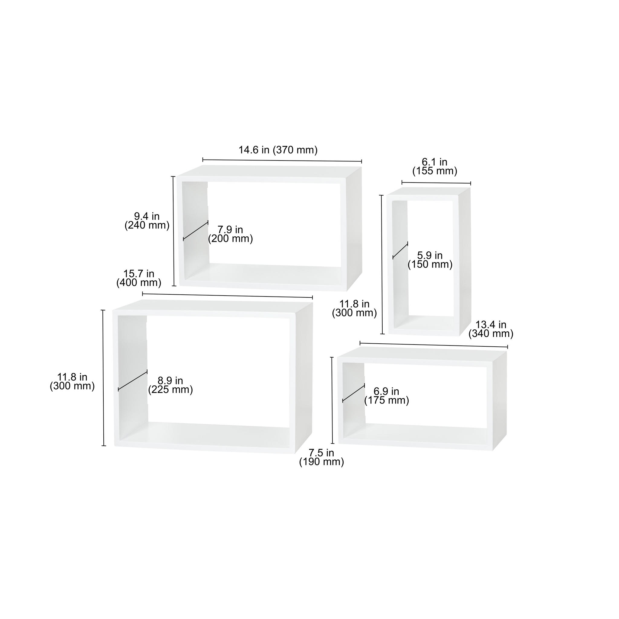SHELF+ Windows Cube Shelf Set | Shelf & Co.